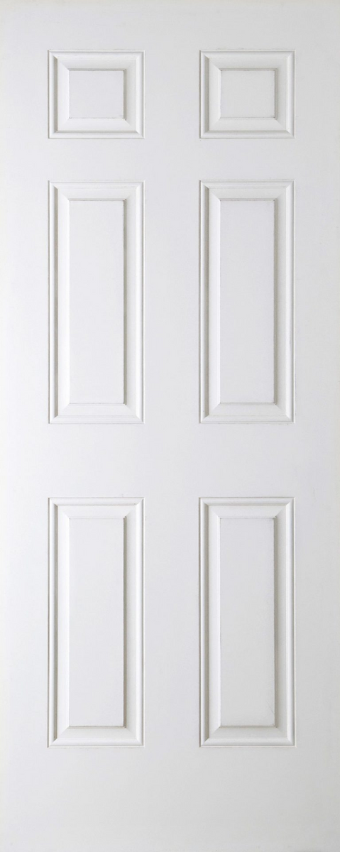 6'8" X 3'0" York 6 Panel Smooth Finish Door DONEGAL – Donegal Town Hardware