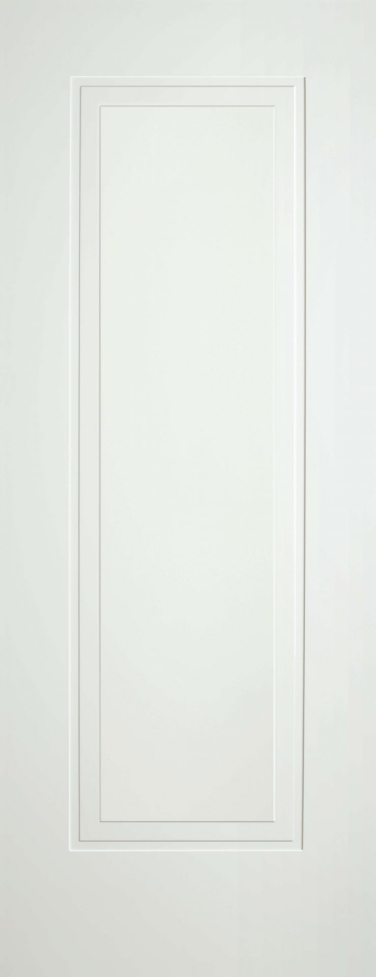 6'8" X 3'0" Versailles 1 Panel White Premium Primed Door DONEGAL ...