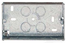 Corry's 47 mm double metal flush box Donegal – Donegal Town Hardware