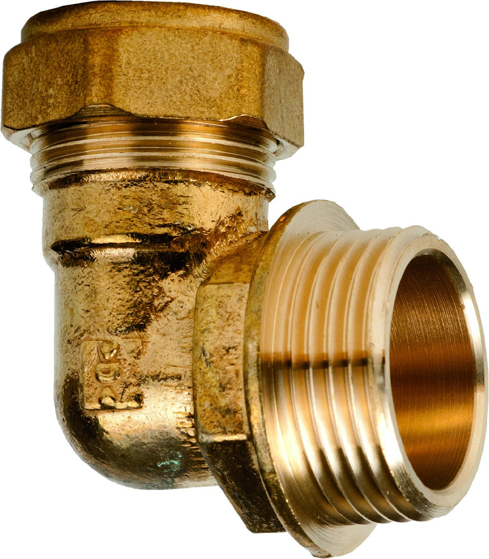 1" M X 3/4" 316 Elbow Comp Fitting - M.i. X C Donegal – Donegal Town ...