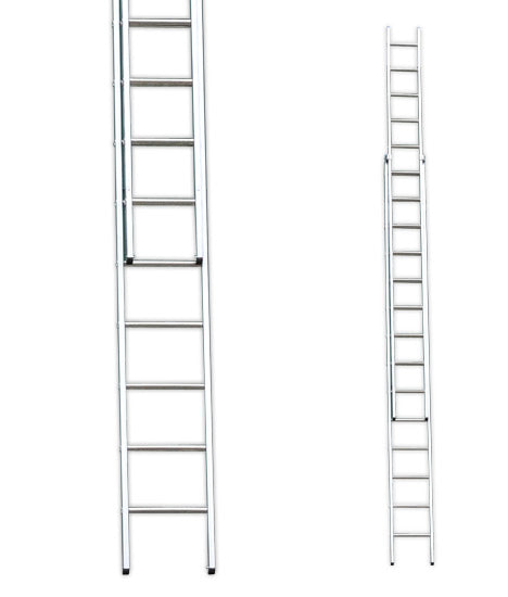 4.7Mtr (2 X 15') INDUSTRIAL CLASS 1 ALUMINIUM LADDER - EXTENDING TO 8 ...